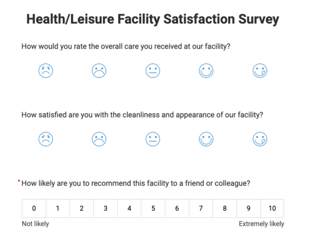 Questionnaire Sample On Customer Satisfaction