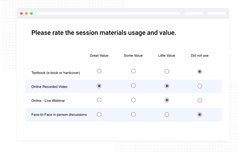 Student Survey Template Student Survey Template